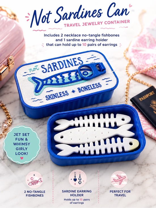 Jewelry | Not Sardines Travel Jewelry Container Organizer | Poshmark